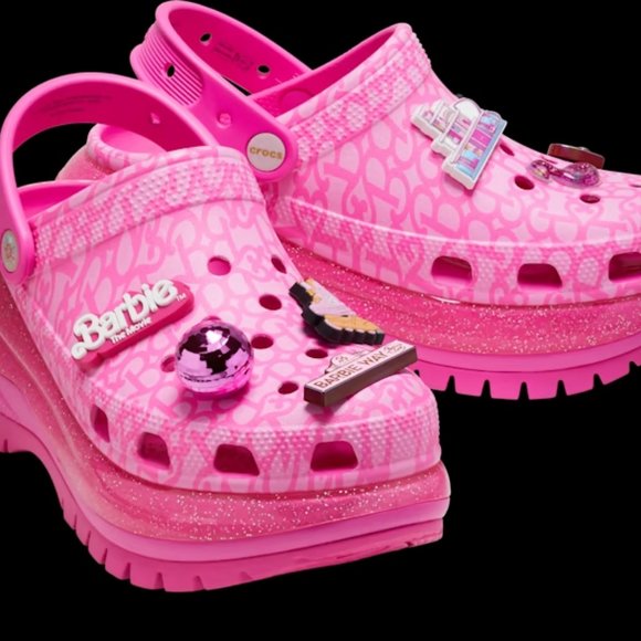 CROCS | Shoes | Newcrocs Barbie The Movie Mega Crush Clog | Poshmark